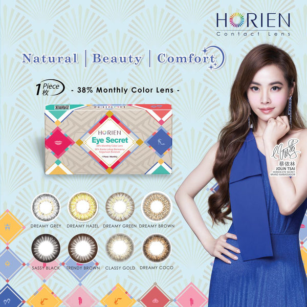 Trendy Brown-Eye Secret 38% Monthly Color Lens 2pcs Malaysia ...